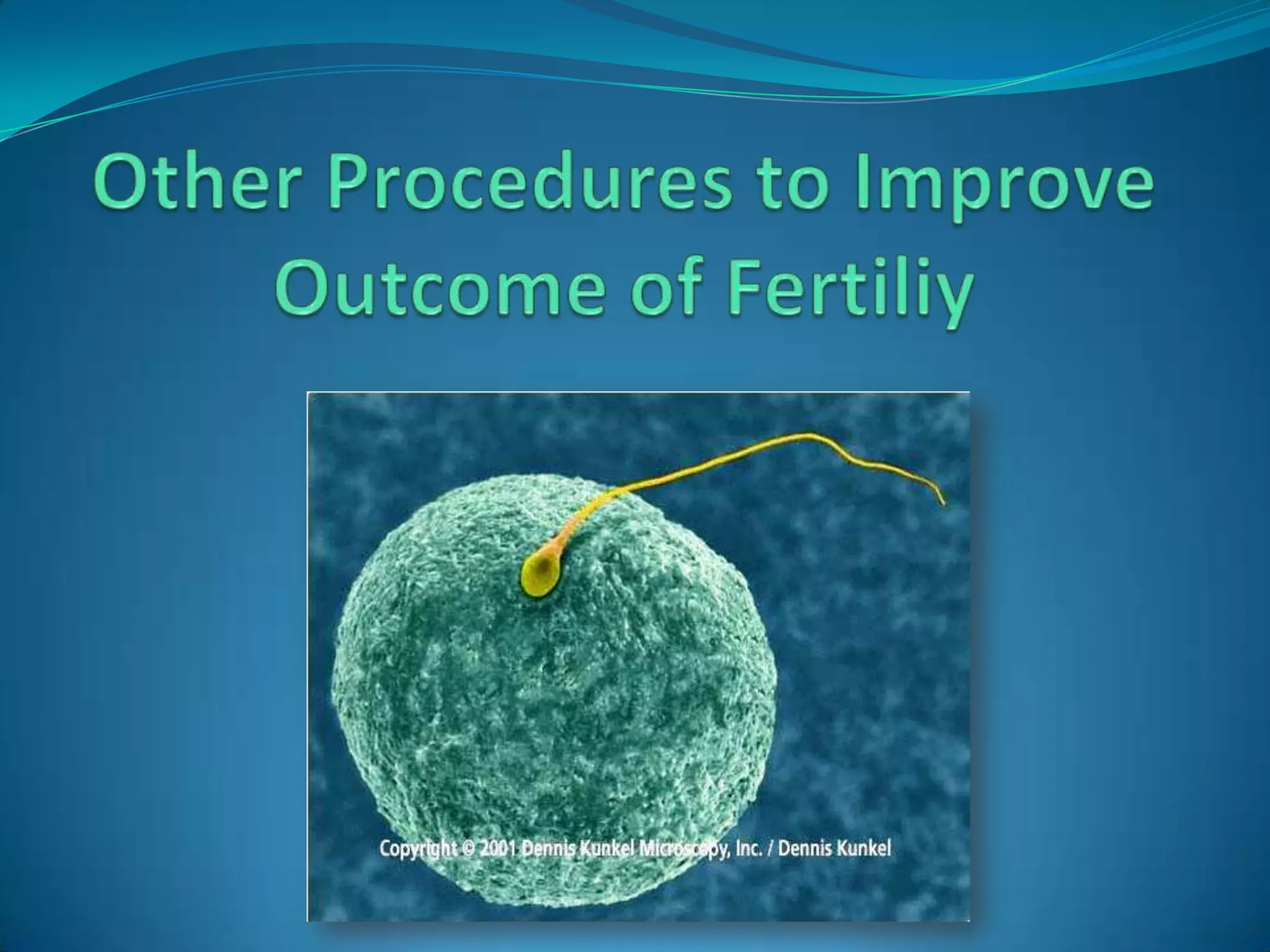 The role of surgery in male infertility | PPTX