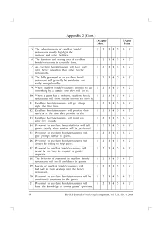 The role of tangibility in service quality | PDF