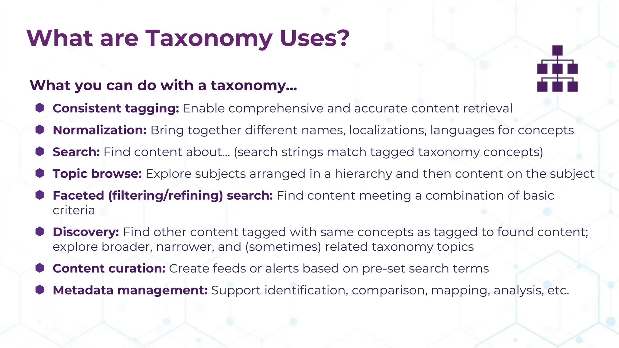 The Role of Taxonomy and Ontology in Semantic Layers - Heather Hedden ...
