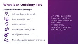 The Role of Taxonomy and Ontology in Semantic Layers - Heather Hedden.pdf | Databases | Computer ...