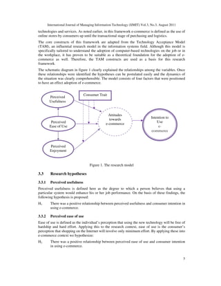 The Role of Technology Acceptance Model in Explaining Effect on E ...