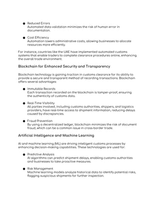 The Role of Technology in Custom Clearance Services.docx
