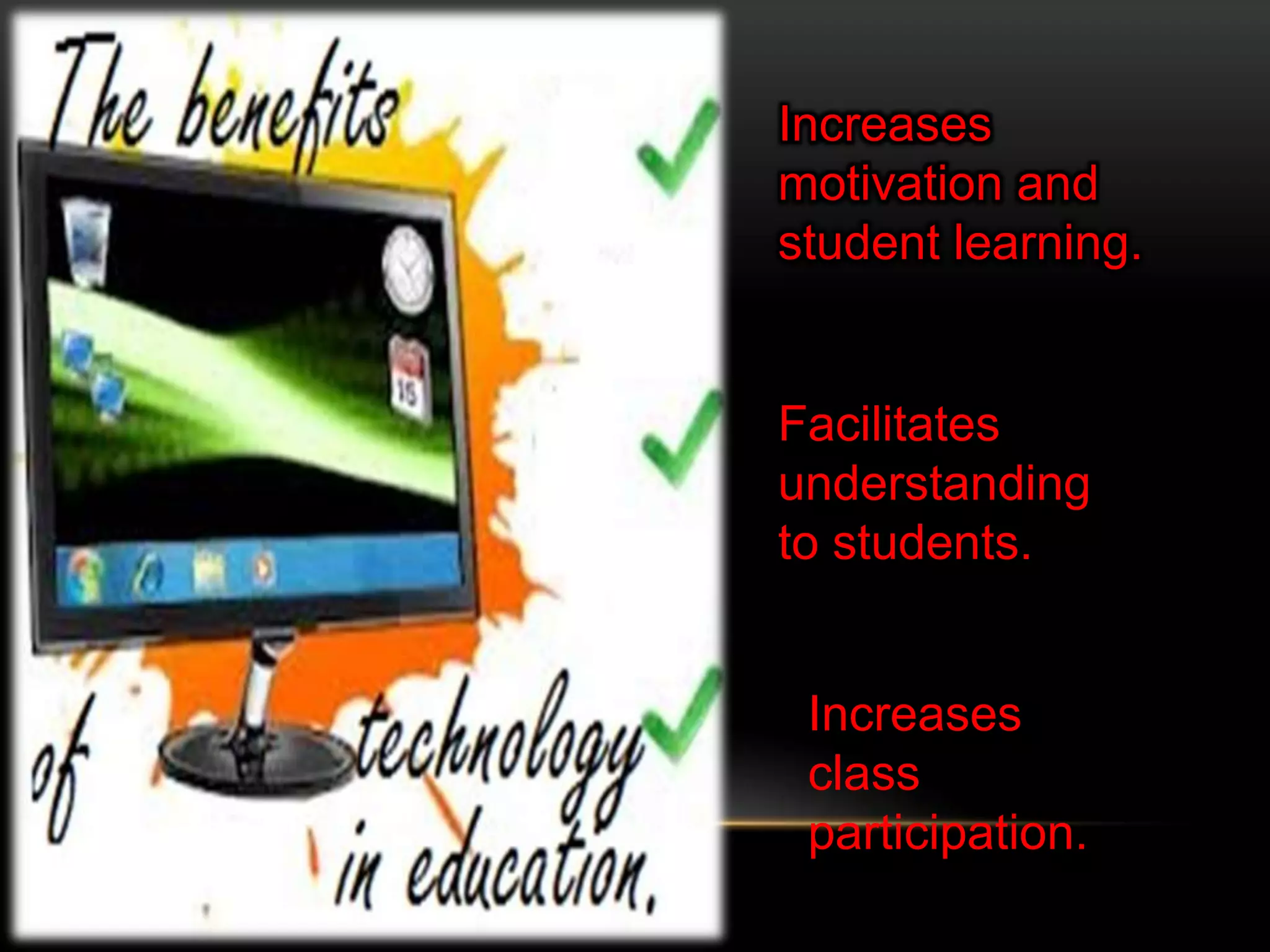 The role of technology in education. | PPTX