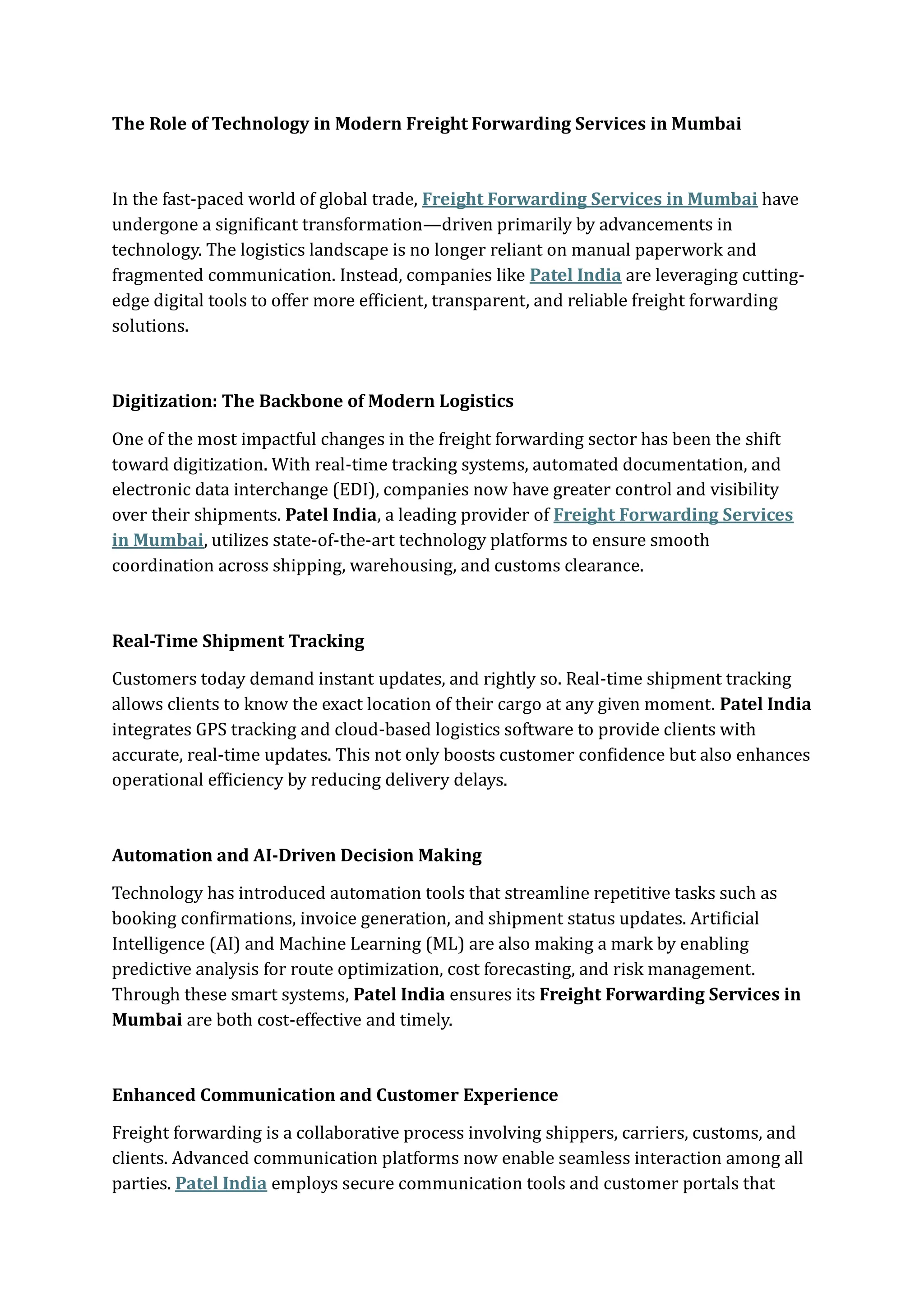 The Role of Technology in Modern Freight Forwarding Services in Mumbai.pdf