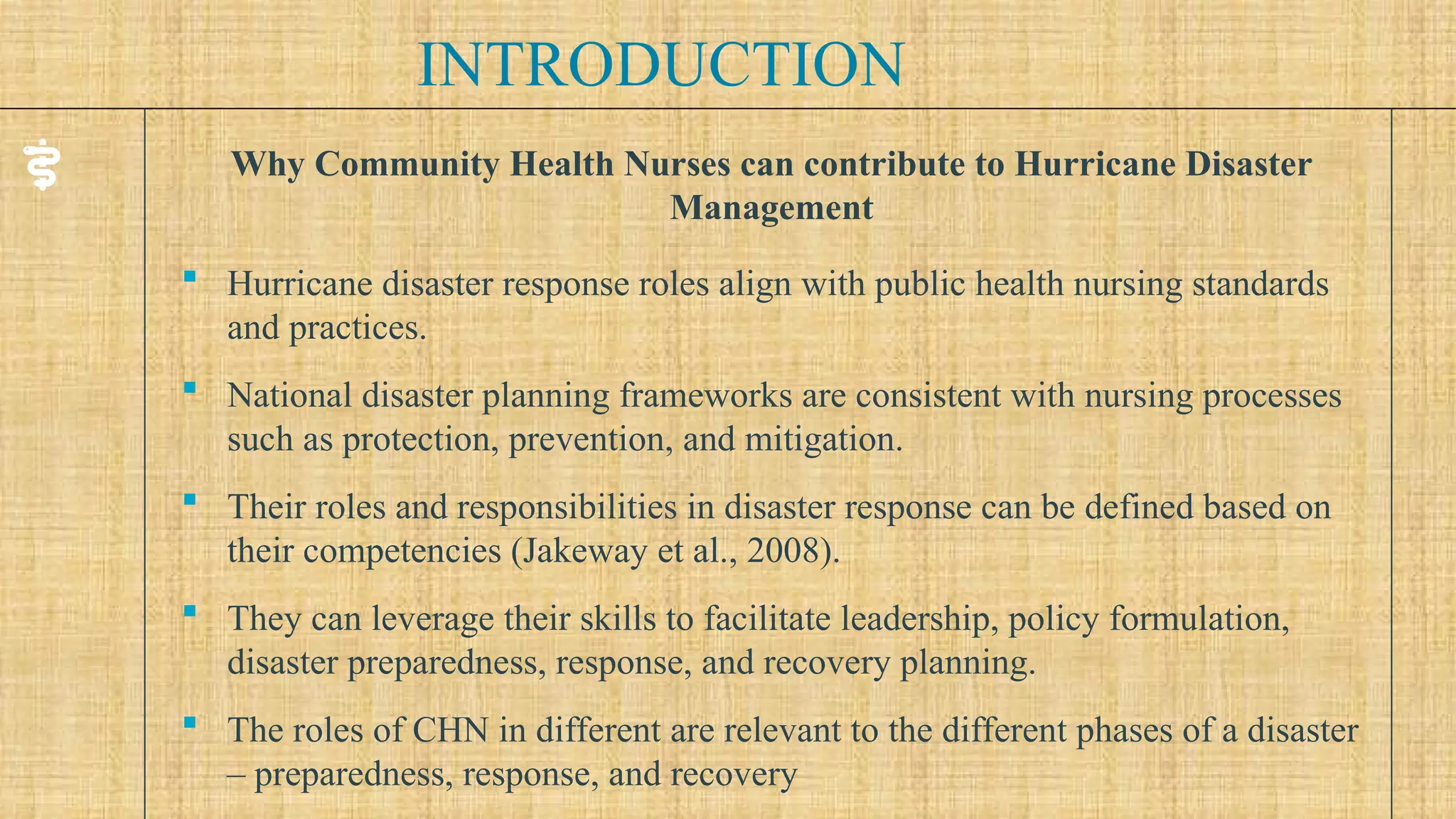 the role of the Community Health Nurse in each stage of-disaster.pptx