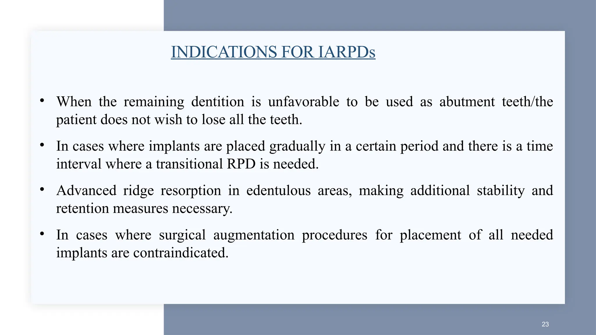 The Role of the Dental Implant in RPD_JC.pptx