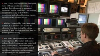 The History of Editing | PPTX