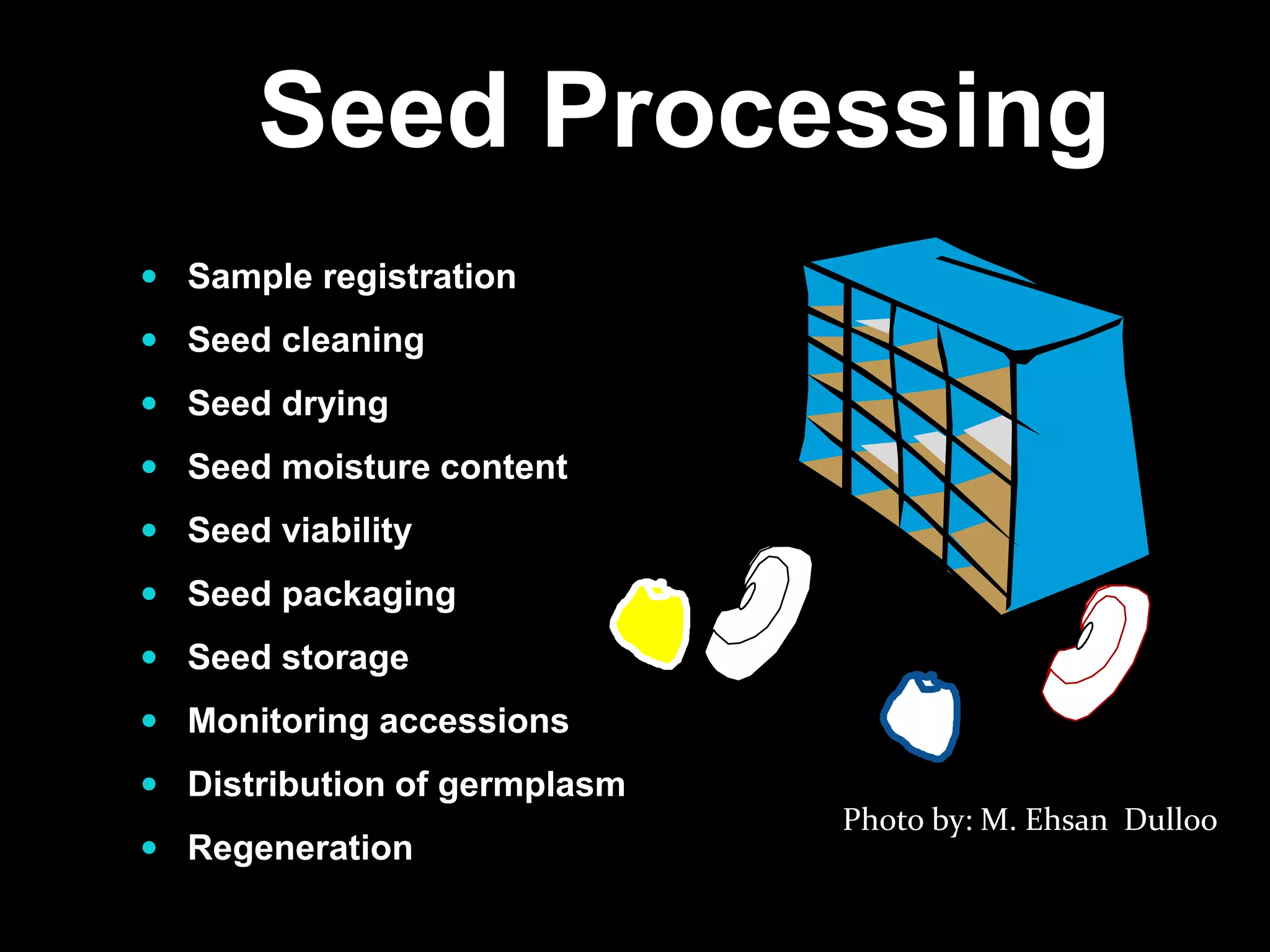 Genetic Resources, The role of the egyptian deserts gene bank to ...