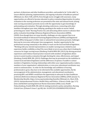 The Role of the in Policy Evaluation at least 3.docx