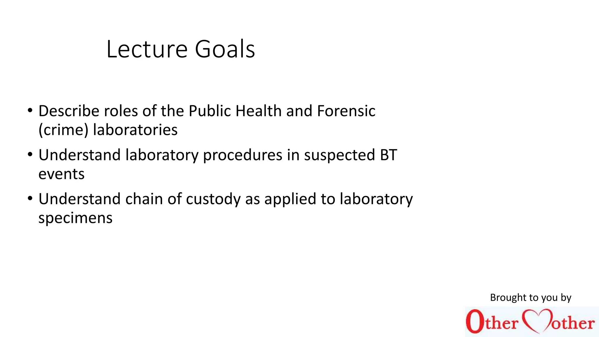 The role of the laboratory | PPTX
