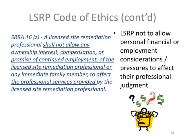 The Role Of The LSRP in Brownfields Remediation | PPTX | Developmental ...