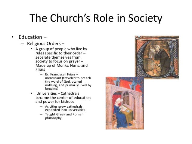 The Role of the Medieval Church