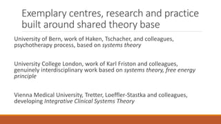 The role of theory in bridging interdisciplinary research with evidence ...