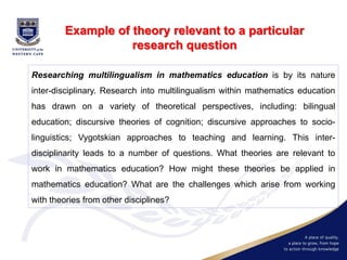 The role of theory in research | PPT