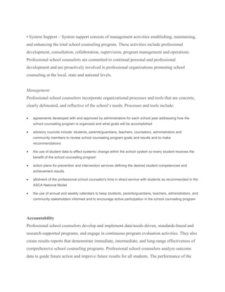 The role of the professional school counselor | PPT