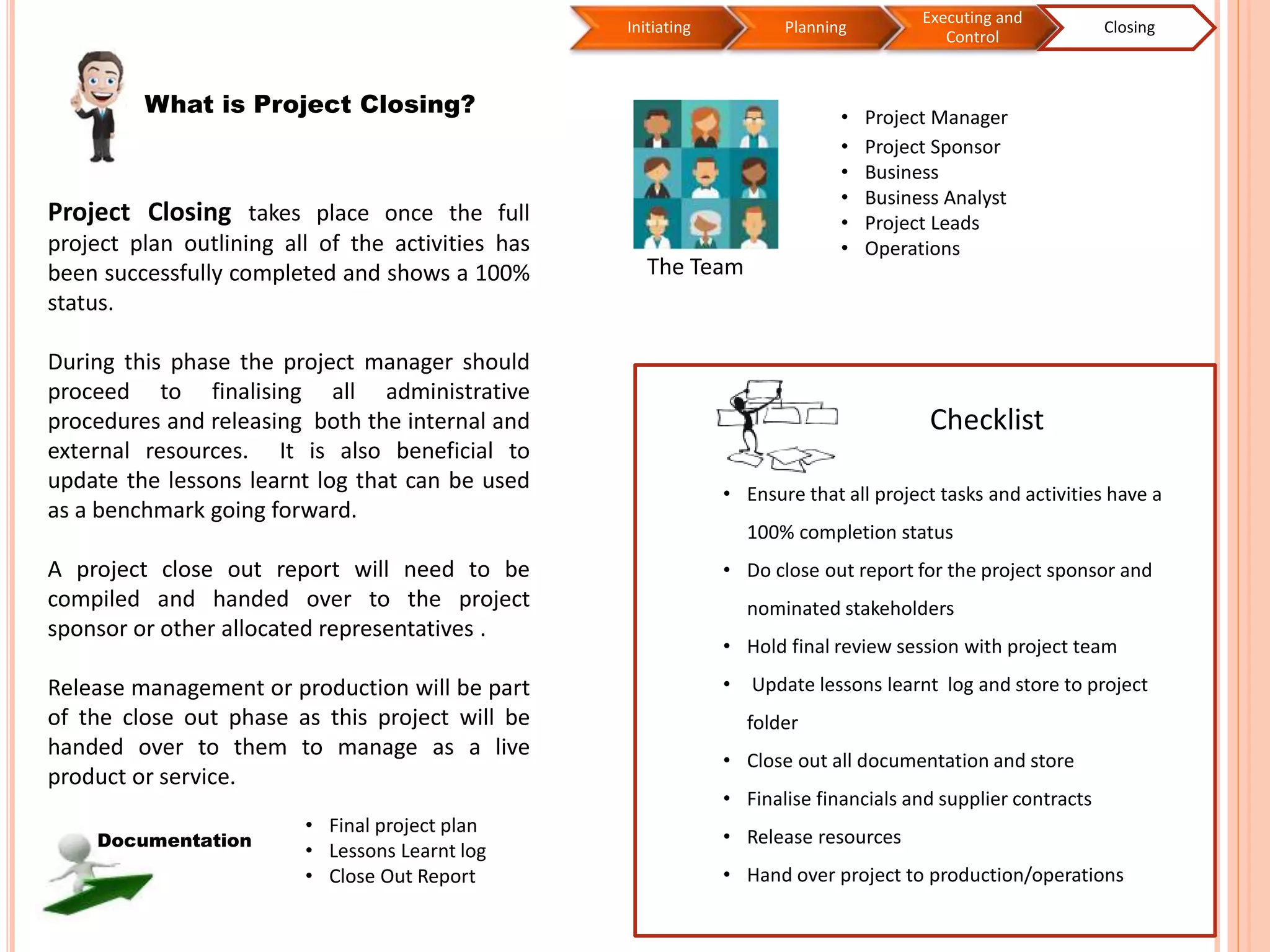 The role of the project manager | PPTX