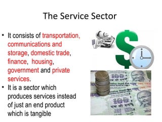 GRADE 10 THE ROLE OF SERVICE SECTOR | PPT