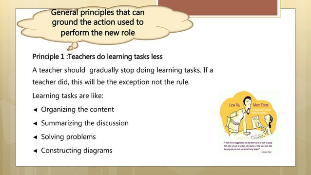 The role of_the_teacher | PPTX | Professional School | Postgraduate ...