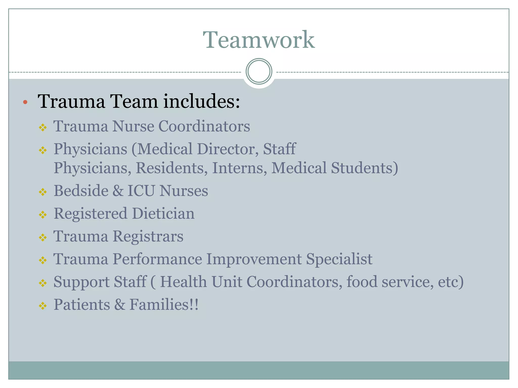 The Role Of The Trauma Social Worker | PPTX