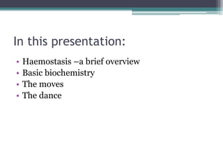 The role of thrombin in coagulation | PPT