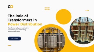 The Role of Transformers in Power Distribution | PPT