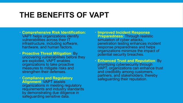 The Role Of VAPT In Modern Cybersecurity Strategy.pptx