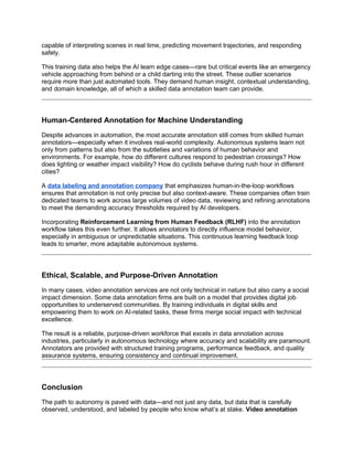 The Role of Video Annotation Services in Autonomous Technology.docx