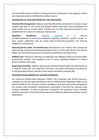 THE ROLE OF VIGILANCE REPORTING IN ENSURING EU MDR COMPLIANCE.docx