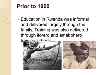 The role of vision 2020 in education rwanda | PPTX