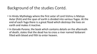 The role of water in the Hindu religion and culture | PPTX