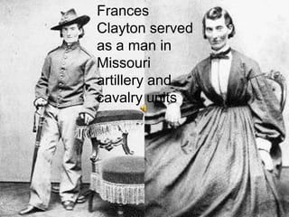 The Role of Women in the Civil War | PPTX