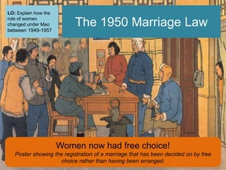 The Role of Women in China | PPTX