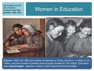 The Role of Women in China | PPTX