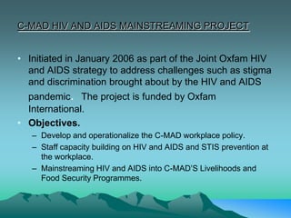 The role of workplace policies in reducing hiv & aids stigma and ...