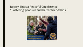 The Role of Youth in Peaceful Coexistence | PPTX