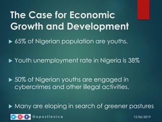The Role of Youth In the Economy Development of Nigeria | PDF