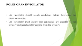 THE ROLES OF AN EXAMINATION INVIGILATOR.pptx