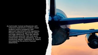 The Roles of Aviation Auditors - Presentation | PDF | Aviation Industry ...