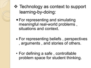 The roles of educational technology in learning | PPTX