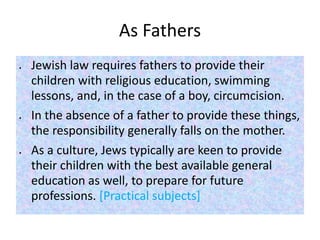 The roles of men | PPTX