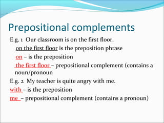 Lecture 1: The roles of phrases and clauses | PPT