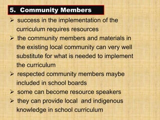 The roles of stakeholders in curriculum implementation 2 | PPT