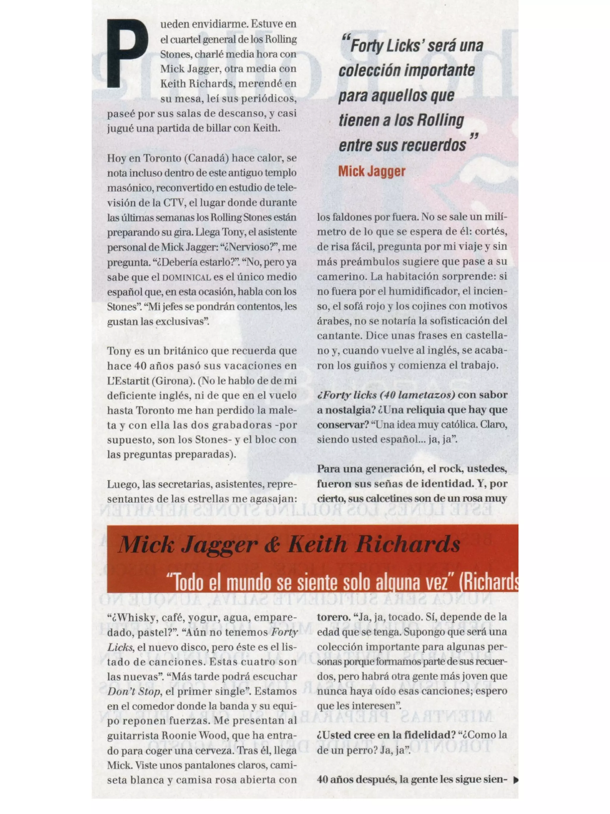 The Rolling Stones. Varios (I) | PDF