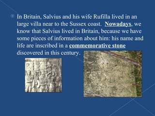 The roman britain's life | PPT