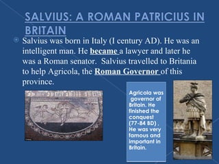 The roman britain's life | PPT