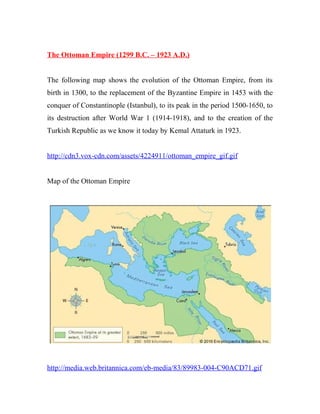 The Roman, Byzantine and Ottoman Empires | DOC
