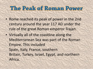 The roman civilization | PPTX