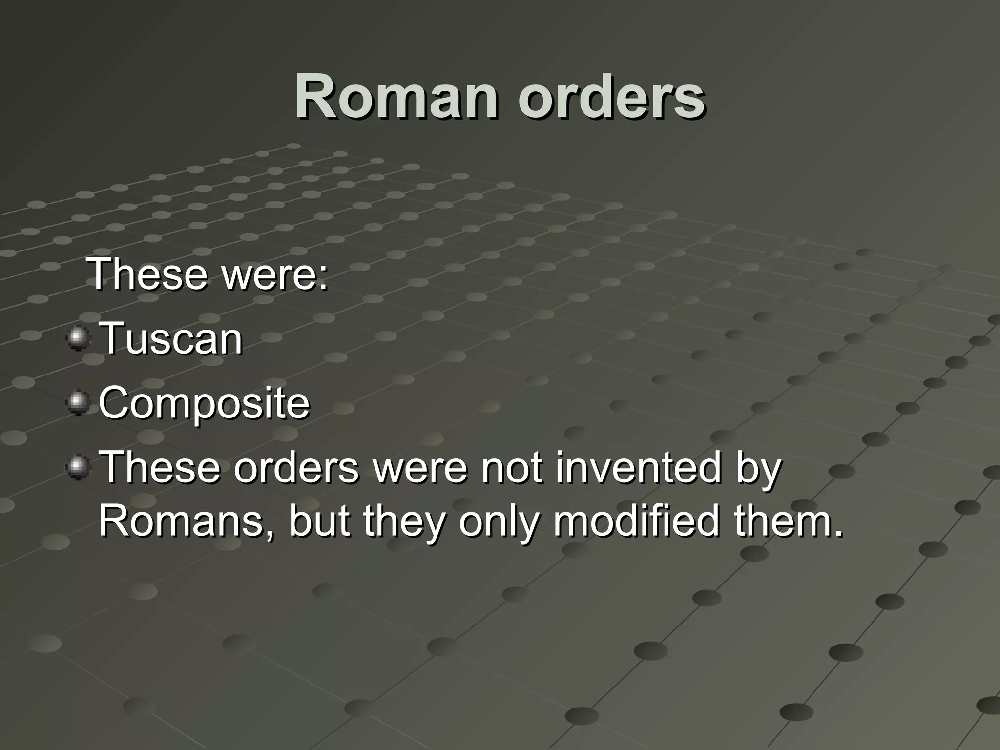 The roman civilization | PPT
