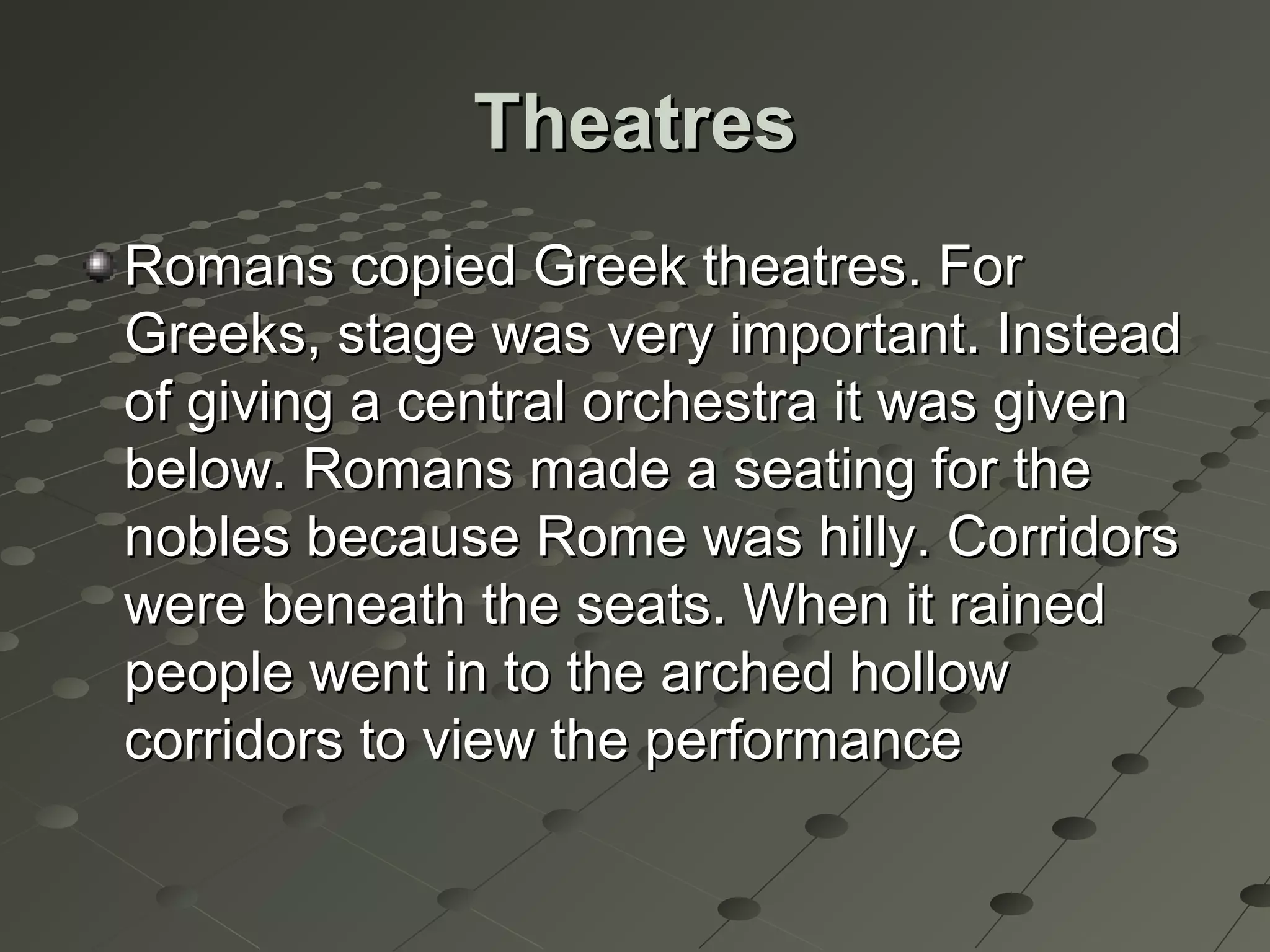 The roman civilization | PPT
