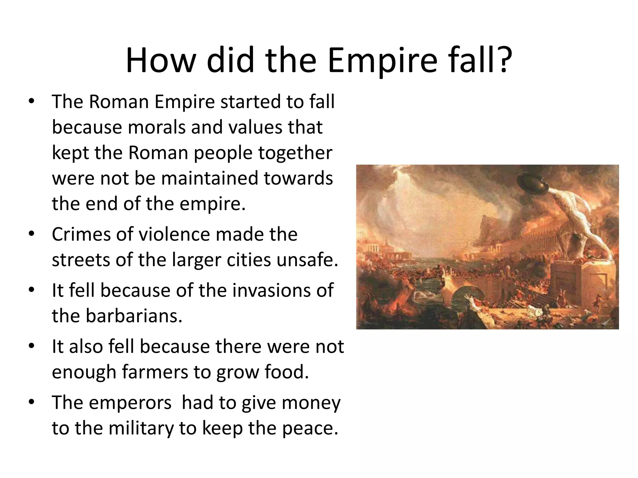 The roman empire | PPTX